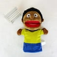 Hand Puppet Doll Black African Grandparents Parents Son Daughter Family ...