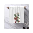2pcs 16x24 Inch Bright Color 2 Strawberry Floral Kitchen Towels – Black ...