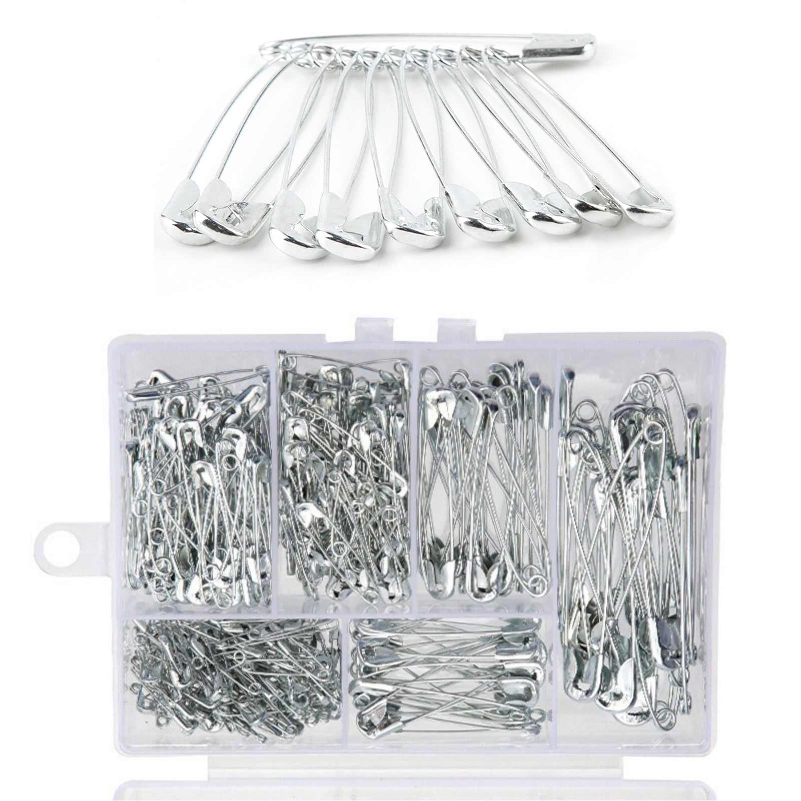 Click here for Tapdra Assorted Safety Pins Set 300 Heavy Duty Lar... prices
