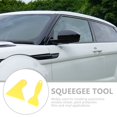 EXLEAF 2026 New 4Pcs Plastic Scraper Tool Mini Spatula Car Vinyl Wrap ...