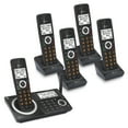 AT&T CL83519 Landline Telephone, 5 Handset Answering System with Smart ...