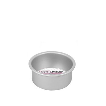 Round Cake Pan 4 by 3 Inch Deep - Walmart.com