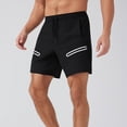 JUUYY Mens Athletic Shorts Drawstring Elastic Waist Running Workout ...