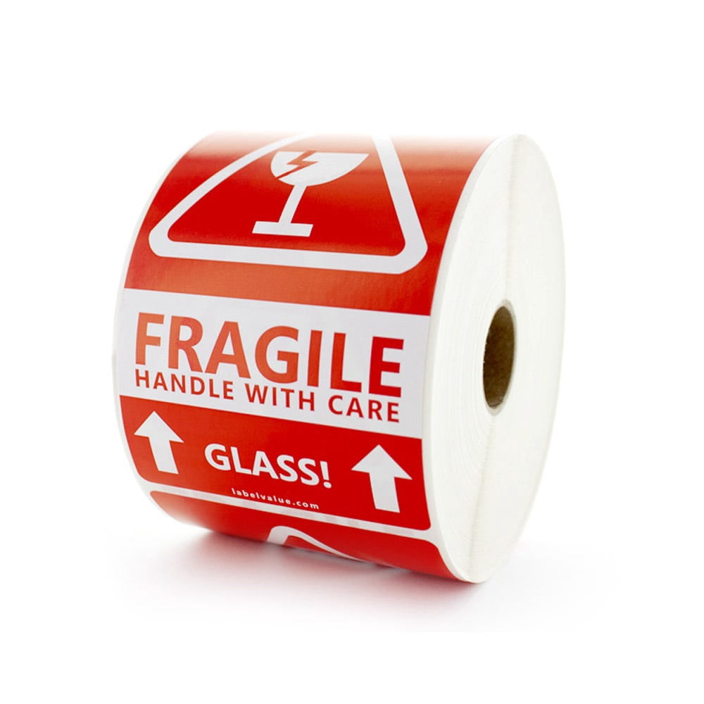 Glass Fragile Handle With Care Stickers - Walmart.com