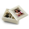 3" X 2" Wallet Size Pearl Photo Frame Music Box With New Pop-Out Lens ...