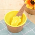 Durable Ice Cream Bowls for Kids, Cartoon Candy Color Ice Cream Cups ...
