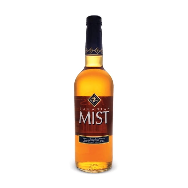 Caja de 12 Whisky Canadian Mist 750 ml | Bodega Aurrera en línea