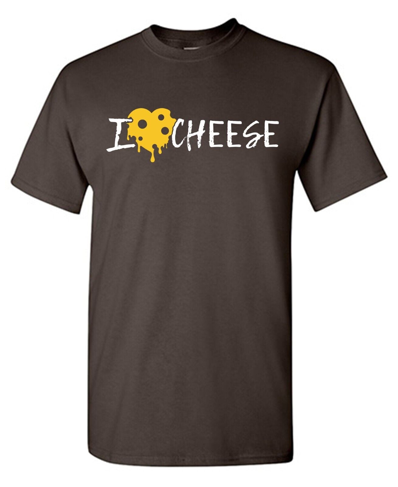I Heart Cheese Sarcastic Humor Graphic Novelty Funny T Shirt - Walmart.com