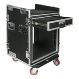 Sound Town Shock Mount 8U ATA Rack Case with 21 Rackable Depth, 11U ...