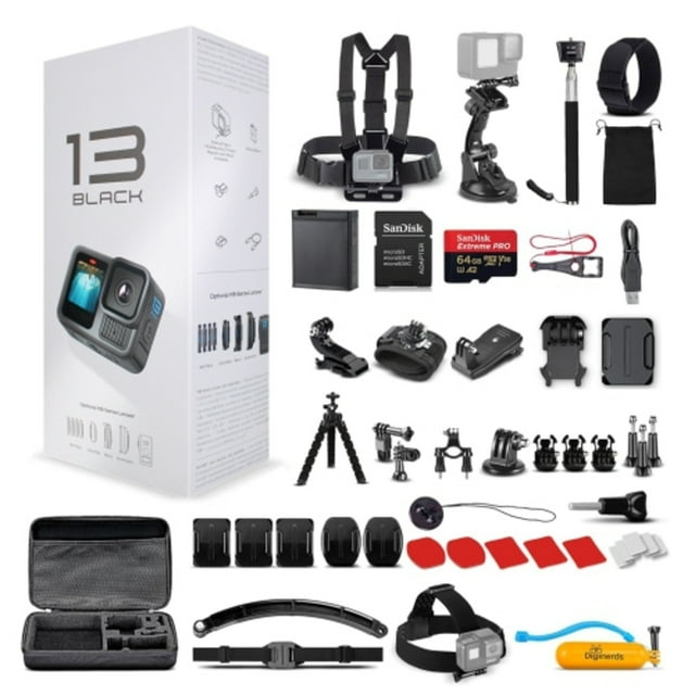 GoPro HERO13 Caméra d'Action GoPro hero 13 Noir avec 2 Batteries et ...