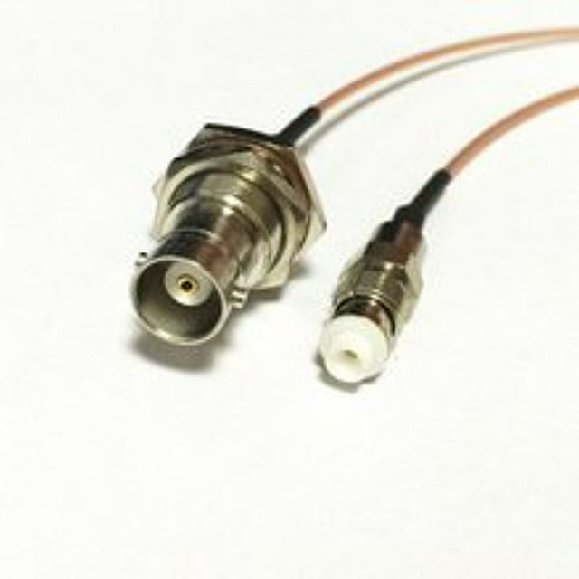 BNC Female Jack nut Connector Switch FME Female Jack Connector RG178 ...