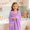 AuroraX Soft Microfiber Bath Wrap Quick Dry Shower Skirt Button Closure ...