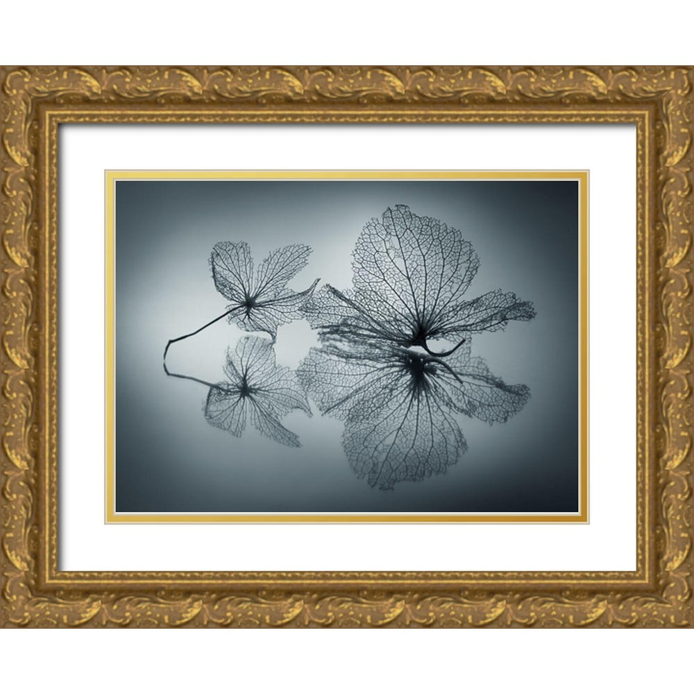 Kowatari, Shihya 32x24 Gold Ornate Wood Framed with Double Matting ...