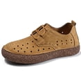 Men’s Summer Casual Oxford Sneakers Breathable Hollow Out Walking Shoes ...