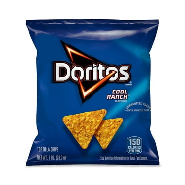 Doritos Minis, Nacho Cheese Flavored Canister, Tortilla Chips, 5.125 oz ...