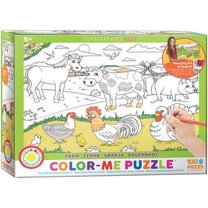 Forest 100-Piece Color-Me Puzzle - Walmart.com