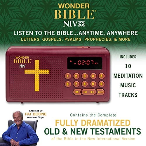 Wonder Bible NIV- The Talking Audio Bible Player (Nueva Versión Intern ...