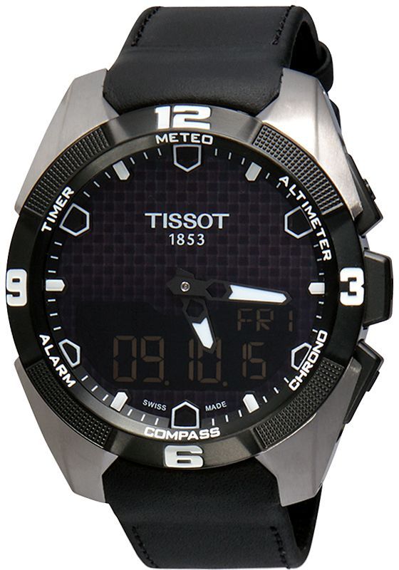 Tissot - Tissot T-Touch Leather Mens Watch T0914204605100 - Walmart.com