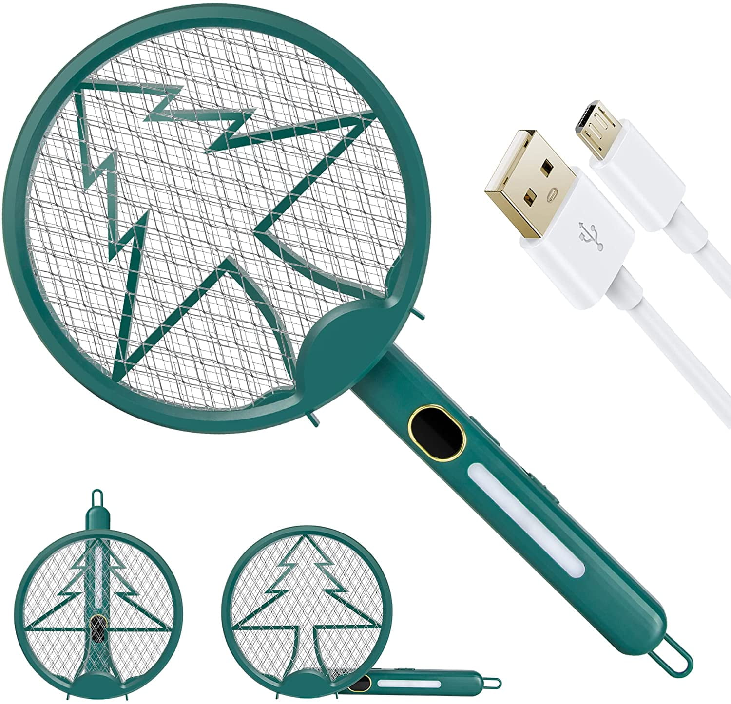 Electric Fly Swatter Bug Zappers Electric Multifunctional Mosquito ...
