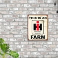 12x16 IH This is an IH Farm Vintage Style Tin Sign International ...