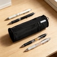Xinyat Two-in-One p-e-n-cill Case Black, Simple Mesh p-e-n Holder Style ...