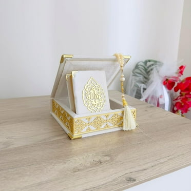 ihvan online Luxury Islamic Prayers Gift Box, Quran & Prayer Beads ...