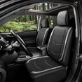 Full Set Faux Leather Car Seat Covers - Universal Fit, Low Back Front ...