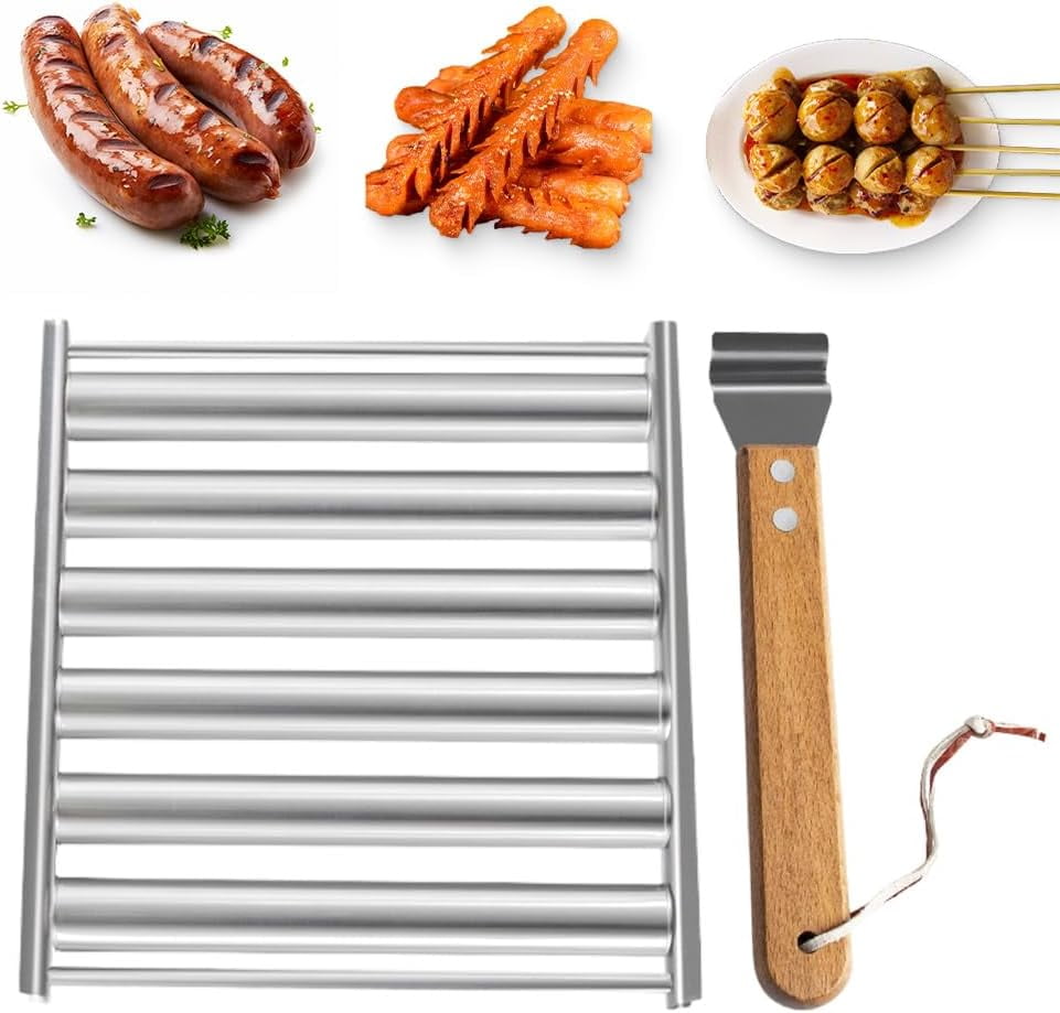 Hot Dog Roller Sausage Roller Rack, 2025 Upgraded Hotdog Roller ...