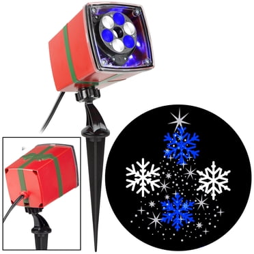 Christmas Lightshow Projection Tabletop ShadowLights Santa with Sleigh ...