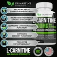 1000mg L-Carnitine Supplement 200 Capsules Boost Metabolism, Increase ...