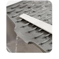 Silicone Draining Mat, Heat Resistant Waterproof Countertop Pad for ...
