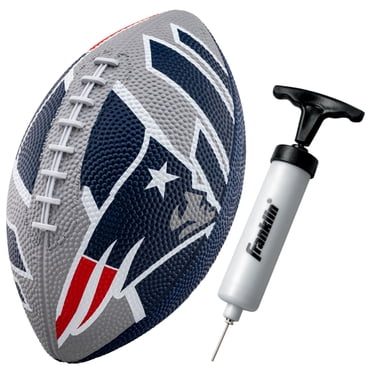 Franklin Sports Junior Size Football - Grip-Rite 1000, Blue/White ...