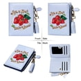 Elegant Women Wallet Purse Retro Pattern Women Wallet Zipper Pocket PU ...