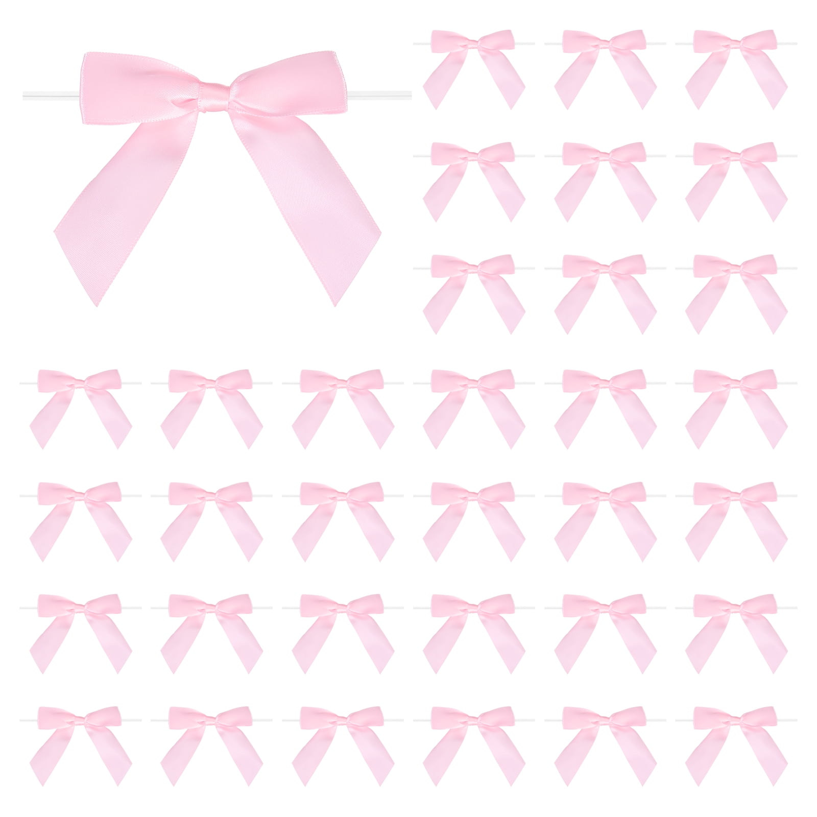 Click here for Unique Bargains Satin Ribbon Twist Tie Bows Small... prices