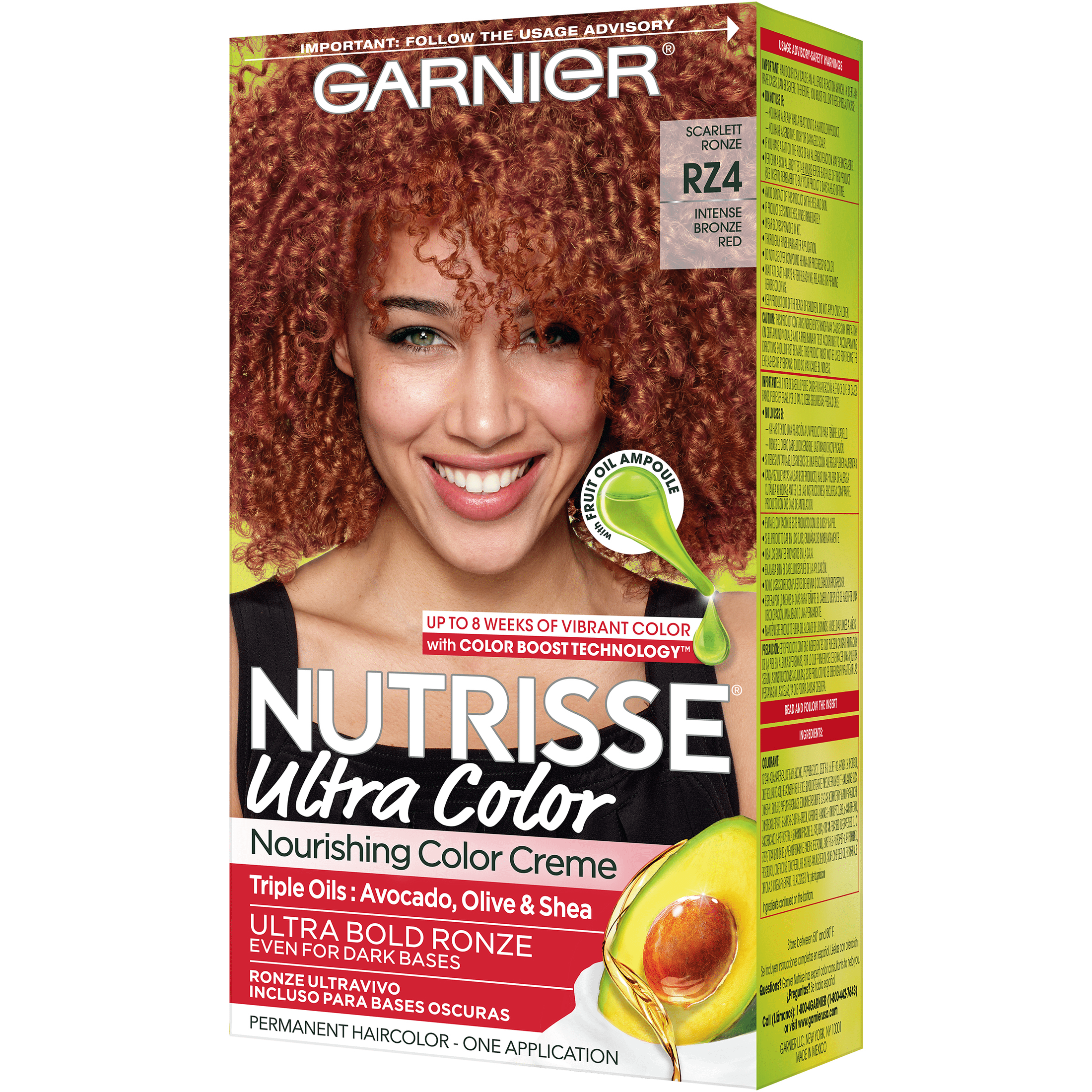 Garnier Nutrisse Intense Bronze Red Hair Color Creme in Nepal at NPR ...