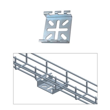 Cable Tray I-Beam Mounting Clip, Zinc - Walmart.com
