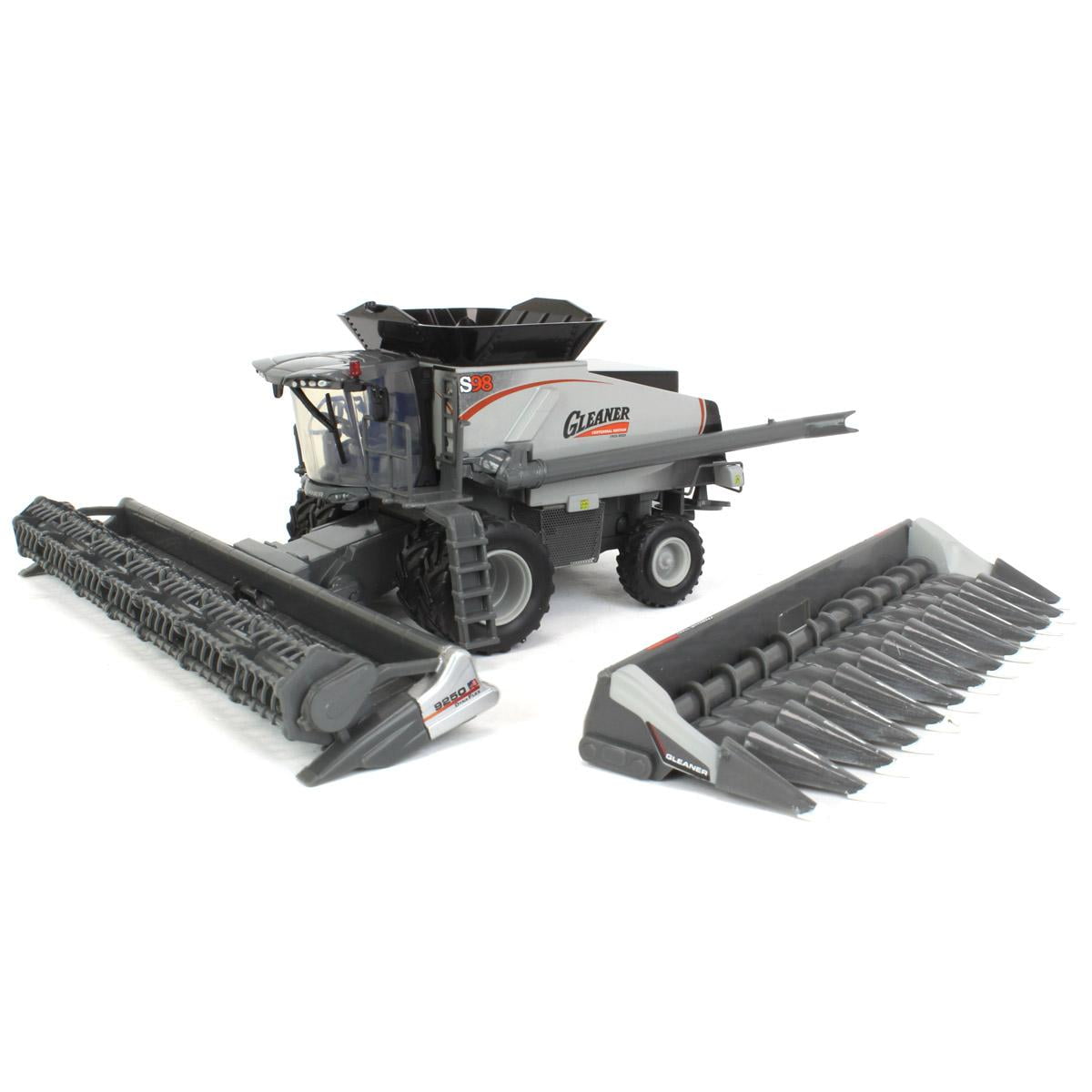 Spec Cast 1/64 Gleaner S98 Combine w/ Duals, Corn Head & Grain Head ...