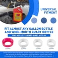 Fluid Oil Pump for Gallon Bottles and Wide Mouth Quart Bottles (Don't ...