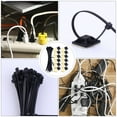 Multi-Purpose Zip Tie Adhesive Mounts Self Adhesive Cable Tie Holders ...
