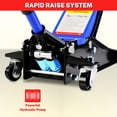 Seizeen 3 Ton Floor Jack, Quick Lift Hydraulic Trolley, Heavy-Duty ...