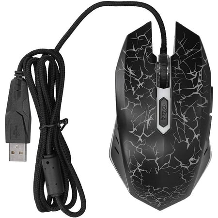 Gaming Mouse,Ergonomic Wired Gaming Mouse,4 Levels Adjustable DPI up to ...