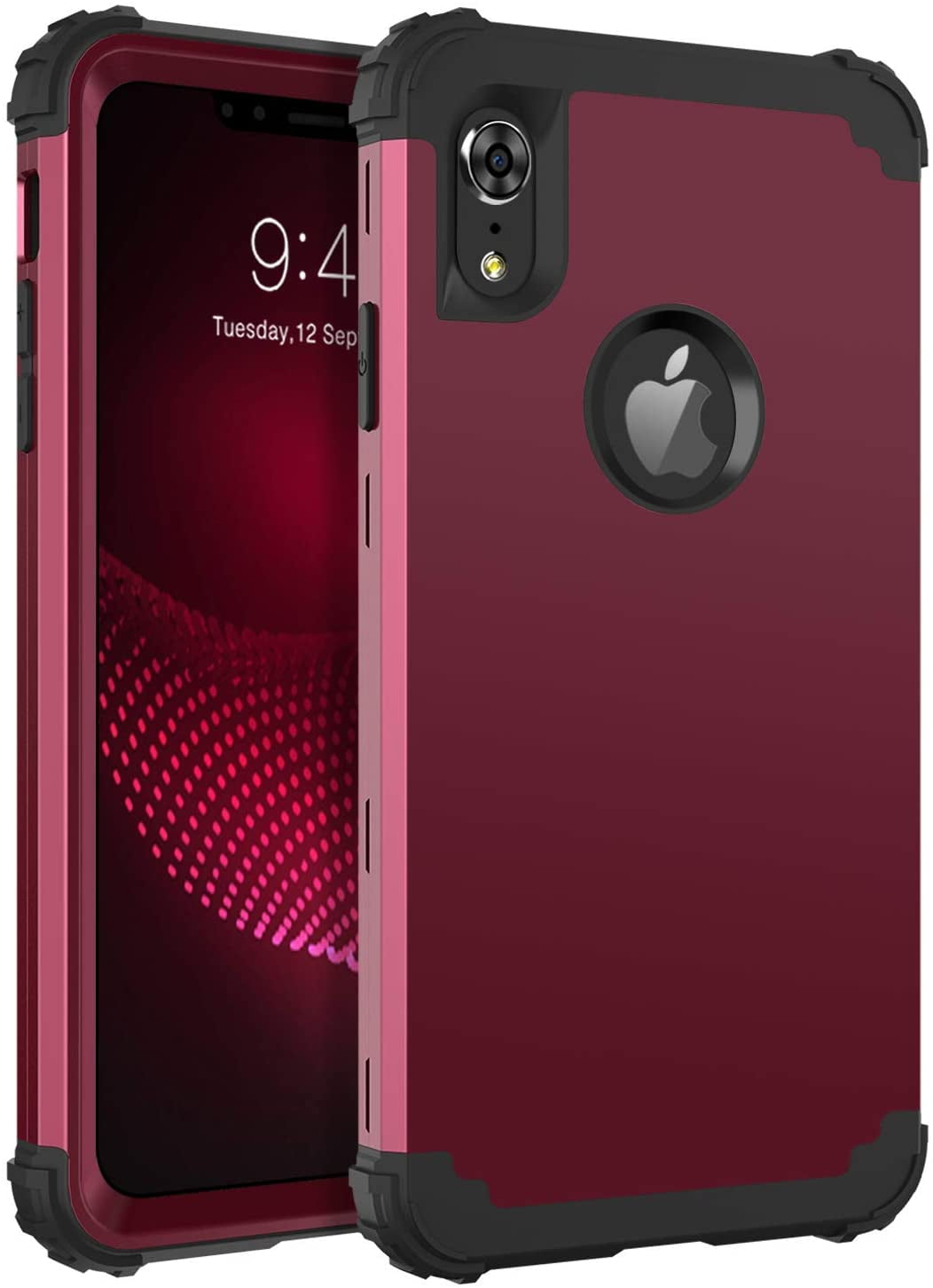 BENTOBEN iPhone XR Case, iPhone XR Phone Cases, 3 in 1 Heavy Duty ...