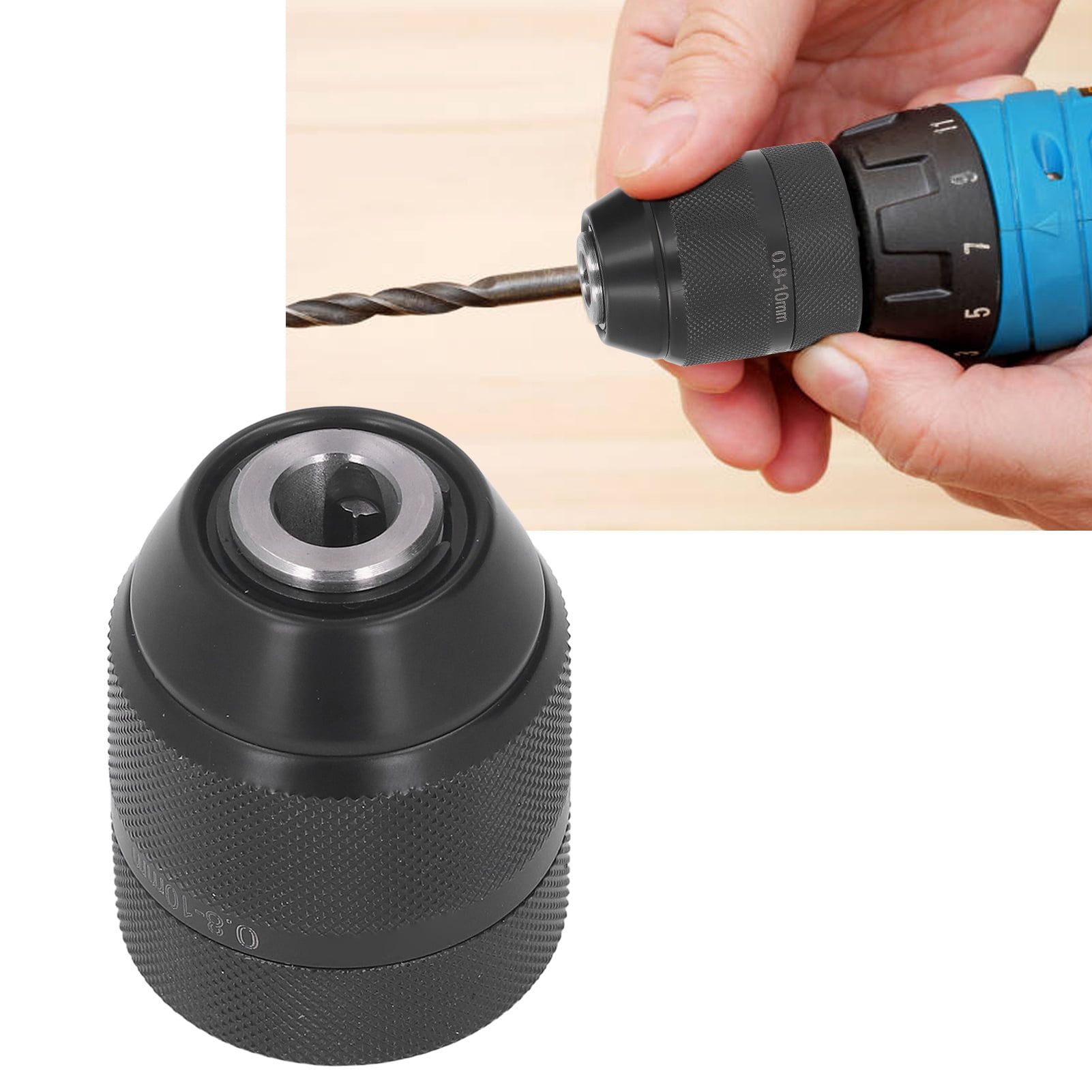 Click here for Zaqw Self Locking Drill Chuck  1/32-3/8in Multifun... prices