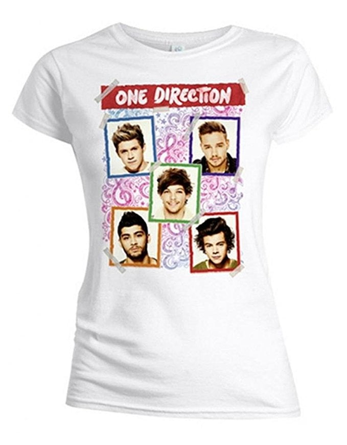 Global Merchandising - One Direction Torn Photos Junior Women's T-Shirt ...