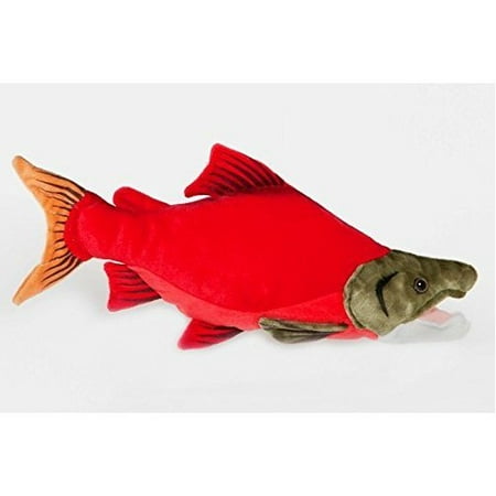 Sockeye Salmon Fish 10" Plush Stuffed Animal Toy - Walmart.com