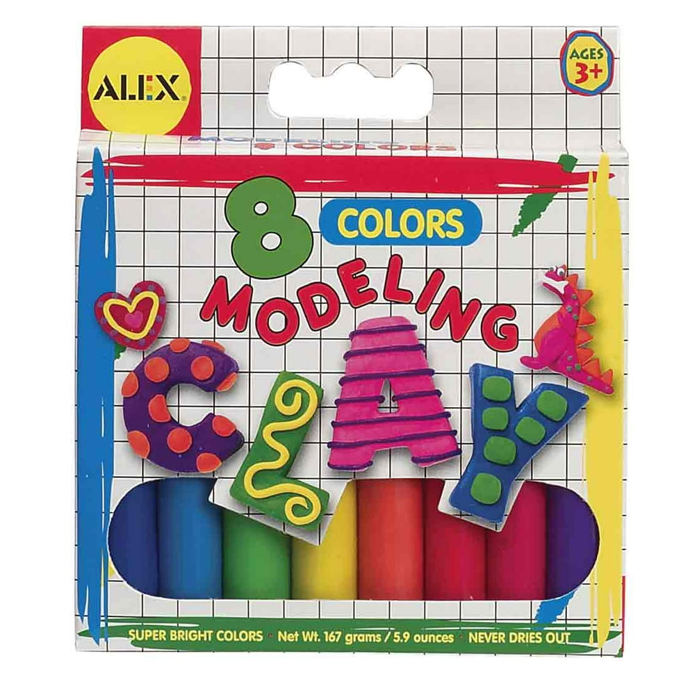 ALEX Toys Artist Studio 8 Modeling Clays - Walmart.com - Walmart.com