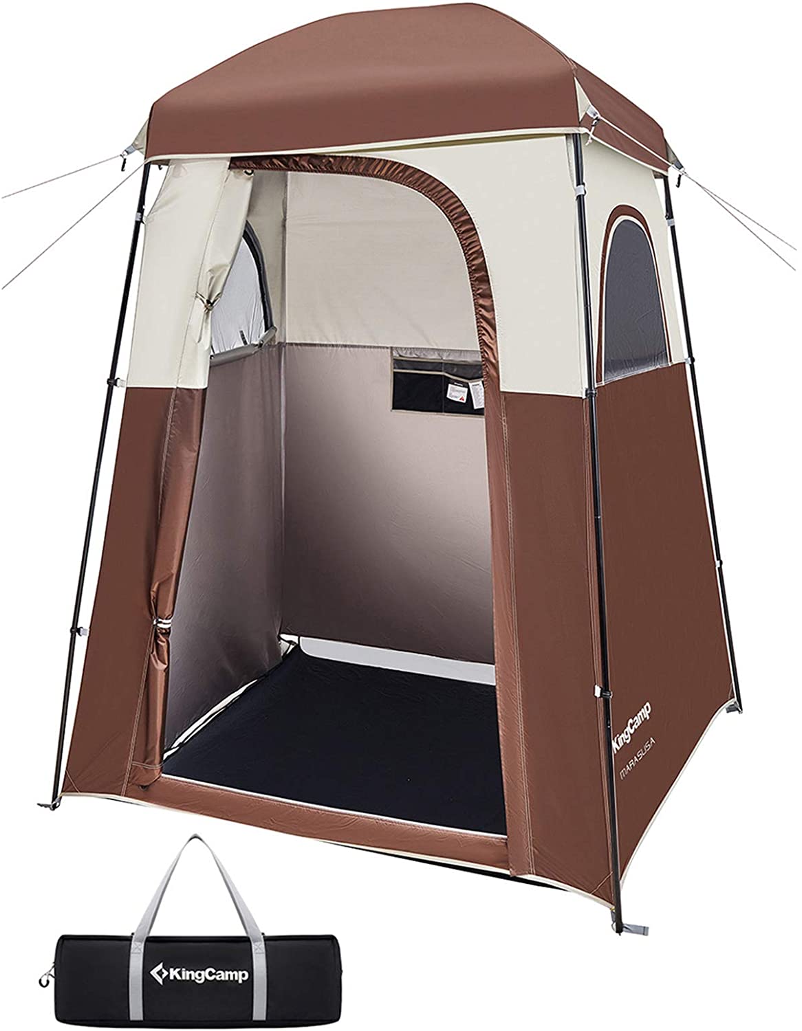 Kingcamp Oversize Outdoor Shower Tents Extra Wide Camping Privacy ...