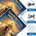 1000-pc wood jigsaw: Motivational 'Knowledge is Your Ladder to Success ...