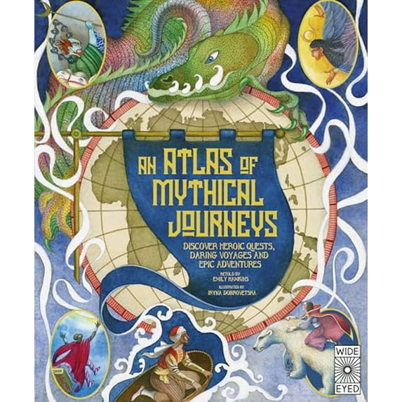 Pre-Owned Lost Atlases Atlas of Mythical Journeys: Discover Heroic ...