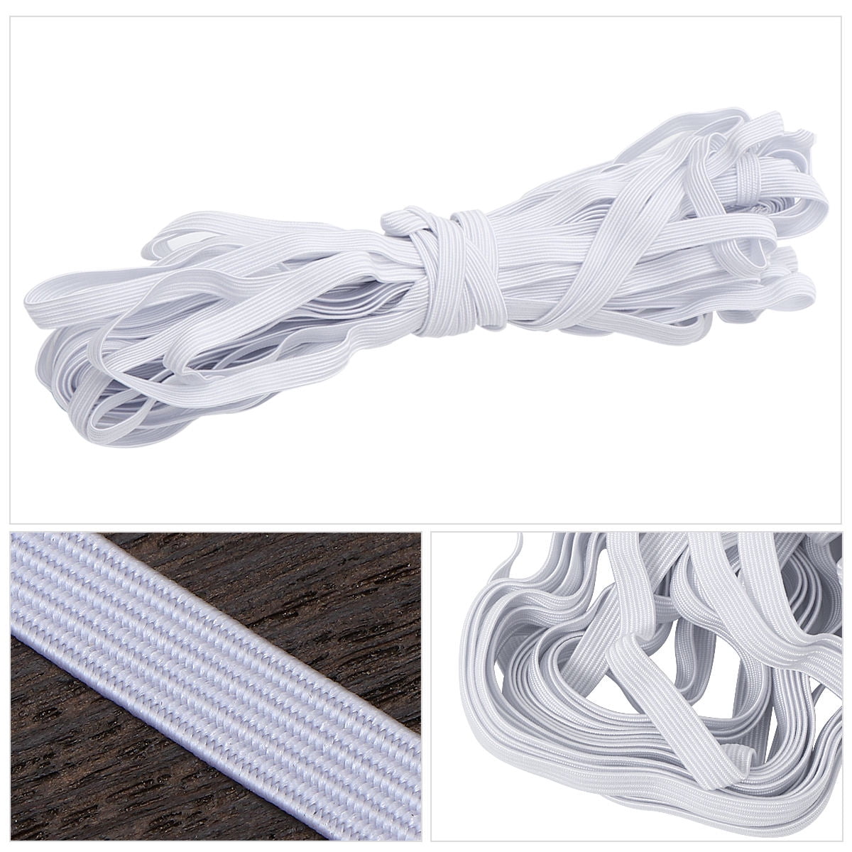 Click here for Ifanlandor 2 Rolls Elastic Band For Sewing Clothes... prices